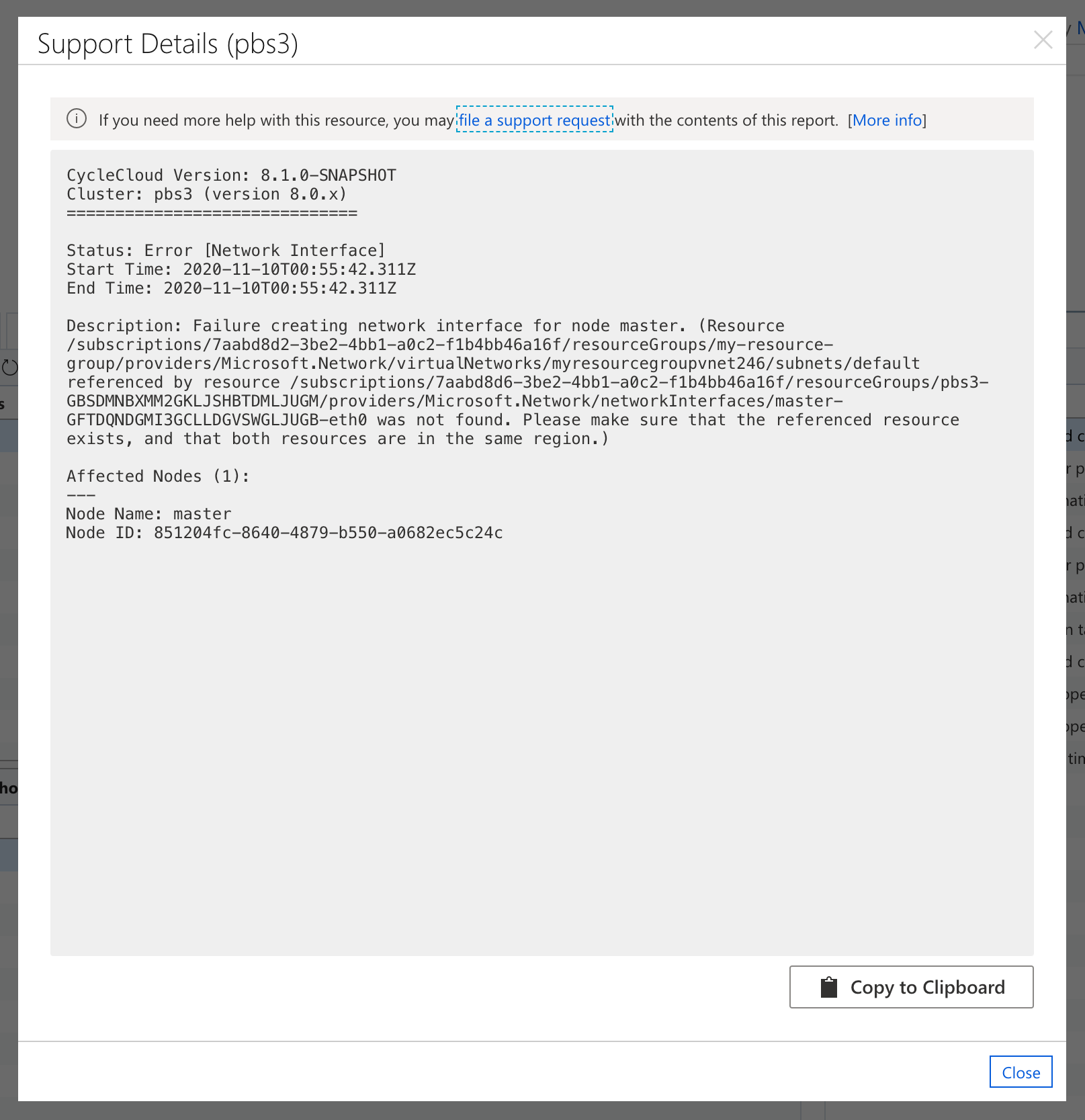 Report Issues Azure Cyclecloud Microsoft Learn