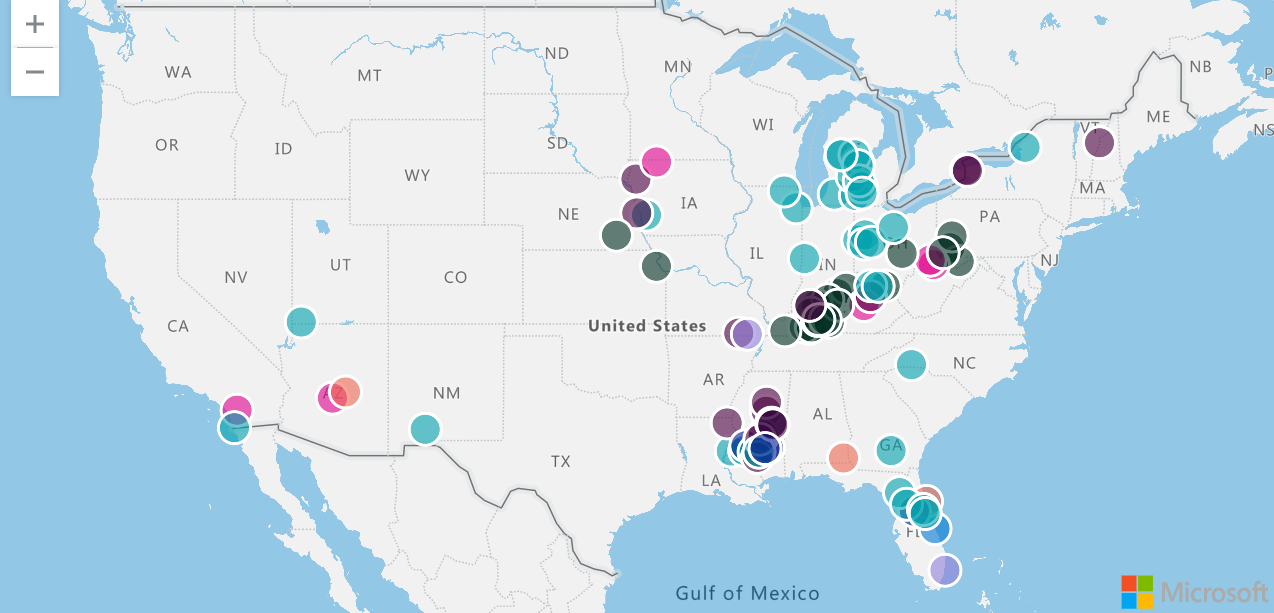 Tutorial Create Geospatial Visualizations Azure Data Explorer And Real Time Intelligence