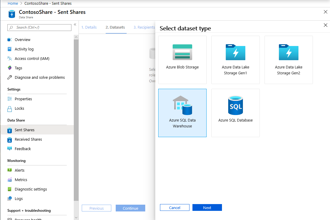 Data Integration Using Azure Data Factory And Azure Data Share Azure Data Factory Microsoft