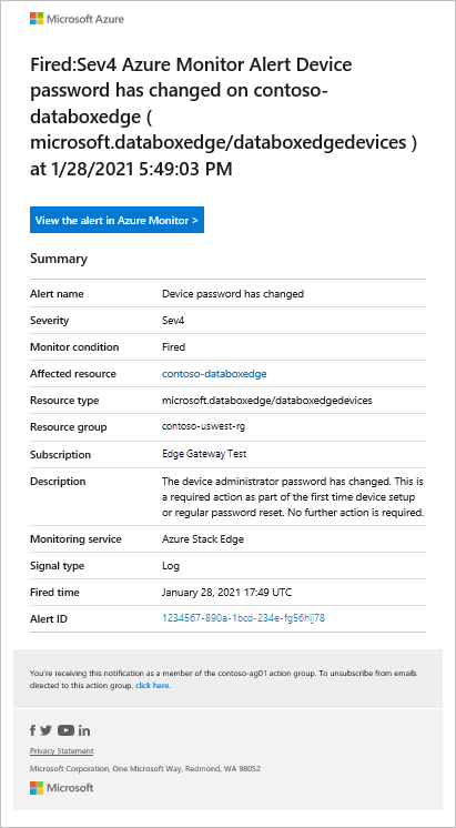 Use Action Rules To Manage Alert Notifications On Azure Stack Edge Devices Microsoft Learn