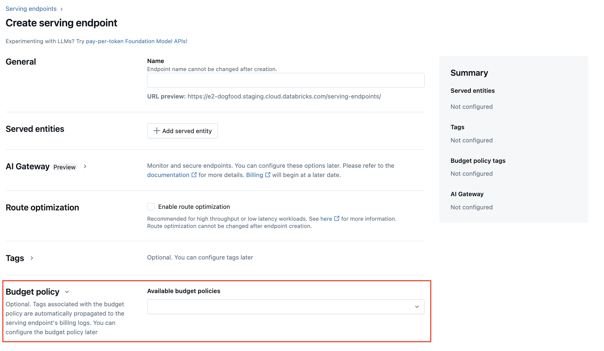 Manage model serving endpoints - Azure Databricks | Microsoft Learn Manage model serving endpoints - Azure Databricks | Microsoft Learn