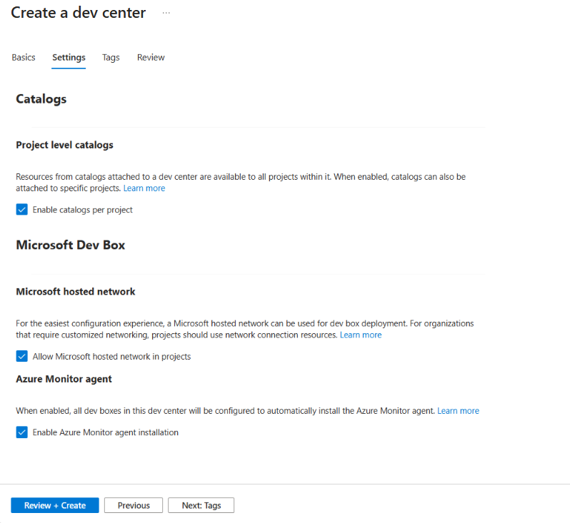 Manage A Microsoft Dev Box Dev Center Microsoft Dev Box Microsoft Learn