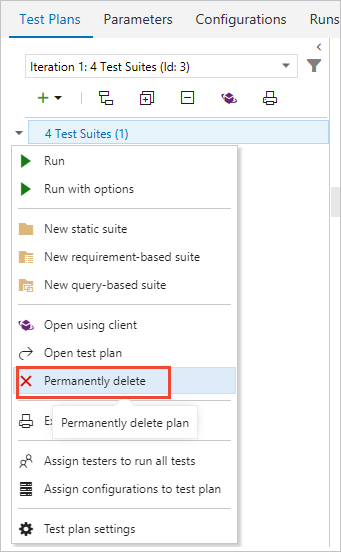 Delete test plans, test cases, and other test artifacts in Azure Boards ... Delete test plans, test cases, and other test artifacts in Azure Boards ...