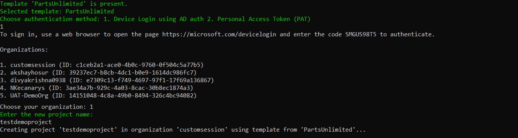 Use Azure DevOps Demo Generator | Microsoft Learn Use Azure DevOps Demo Generator | Microsoft Learn