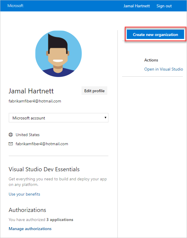 Create and configure organization FAQs - Azure DevOps | Microsoft Learn Create and configure organization FAQs - Azure DevOps | Microsoft Learn