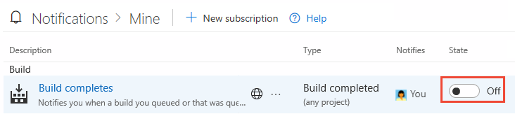 Manage Personal Notification Settings - Azure DevOps | Microsoft Learn Manage Personal Notification Settings - Azure DevOps | Microsoft Learn