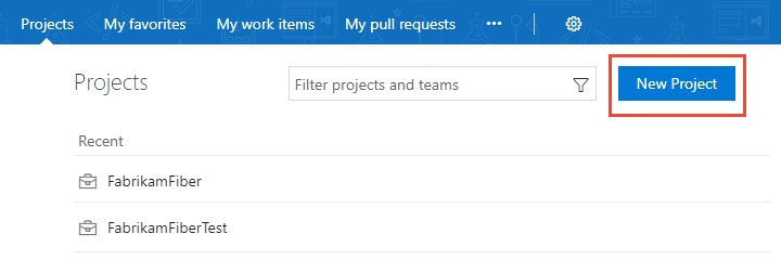 Create A Project Azure Devops Microsoft Learn