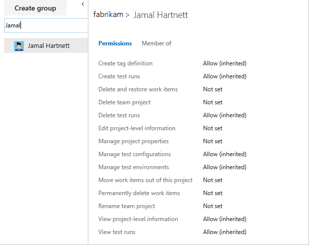 View permissions for yourself or others - Azure DevOps | Microsoft Learn View permissions for yourself or others - Azure DevOps | Microsoft Learn