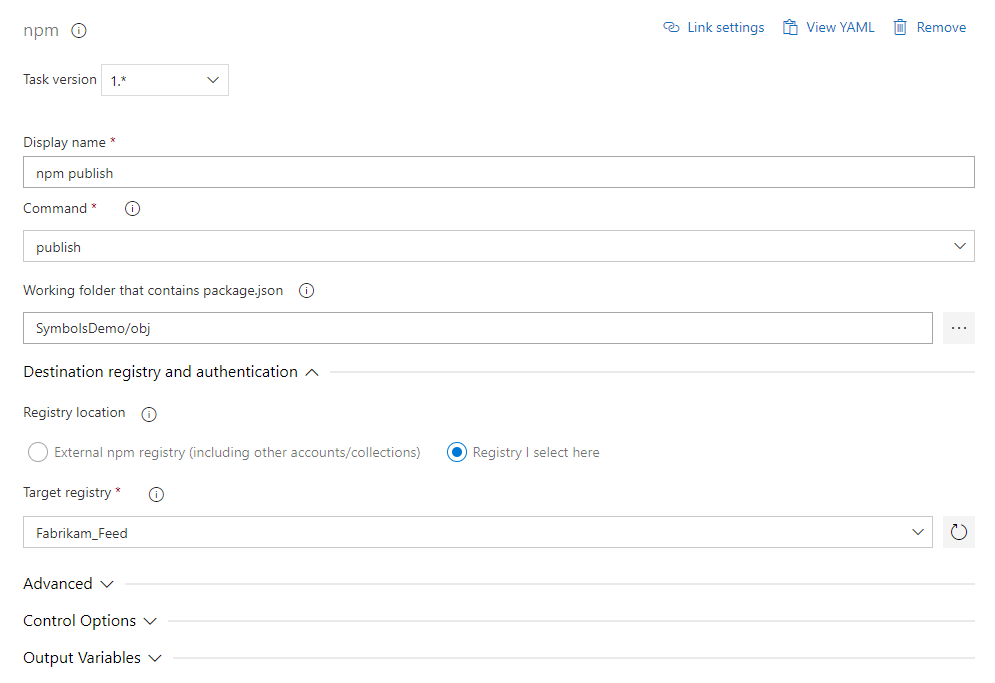 Publish npm packages with Azure Pipelines - Azure Pipelines | Microsoft ... Publish npm packages with Azure Pipelines - Azure Pipelines | Microsoft ...