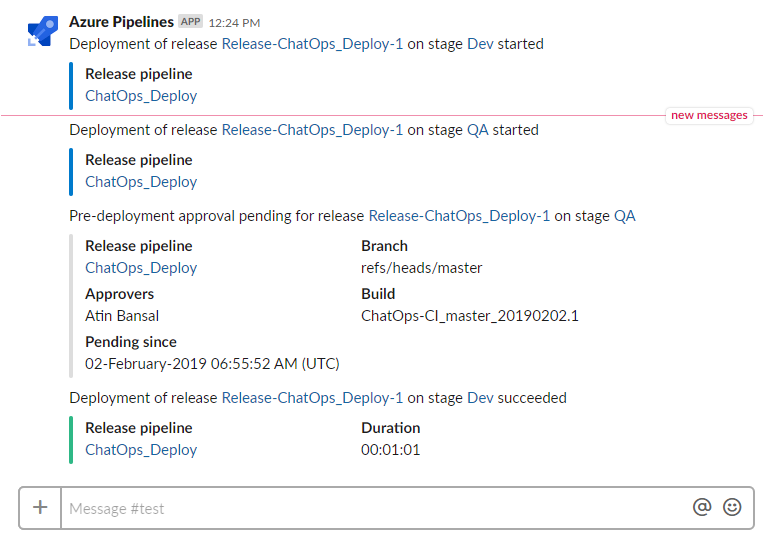Azure Pipelines With Slack Azure Pipelines Microsoft Learn