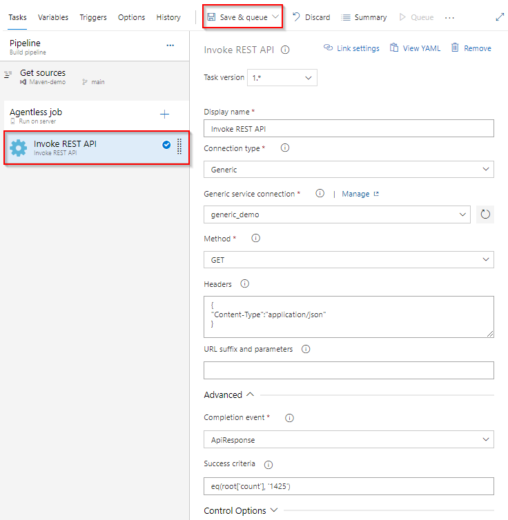 Invokerestapi1 Invoke Rest Api V1 Task Microsoft Learn