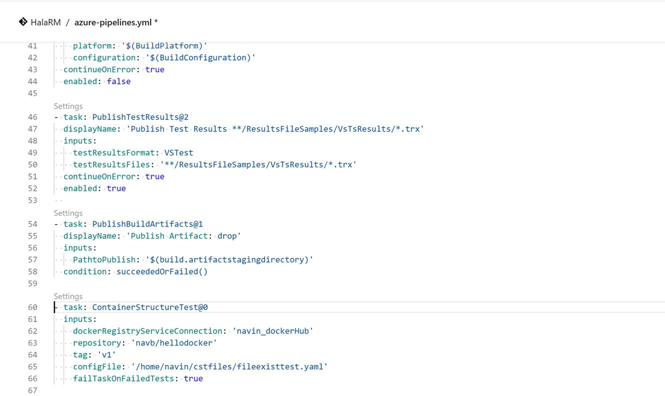 ContainerStructureTest@0 - Container Structure Test v0 task | Microsoft ... ContainerStructureTest@0 - Container Structure Test v0 task | Microsoft ...
