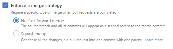 Git Branch Policies And Settings Azure Repos Microsoft Learn