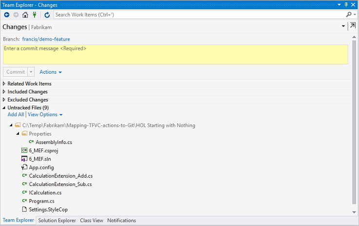 Map Tfvc Actions To Git Azure Repos Microsoft Learn