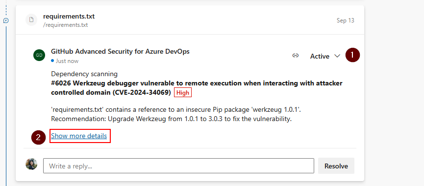 Set up dependency scanning for GitHub Advanced Security - Azure Repos ... Set up dependency scanning for GitHub Advanced Security - Azure Repos ...