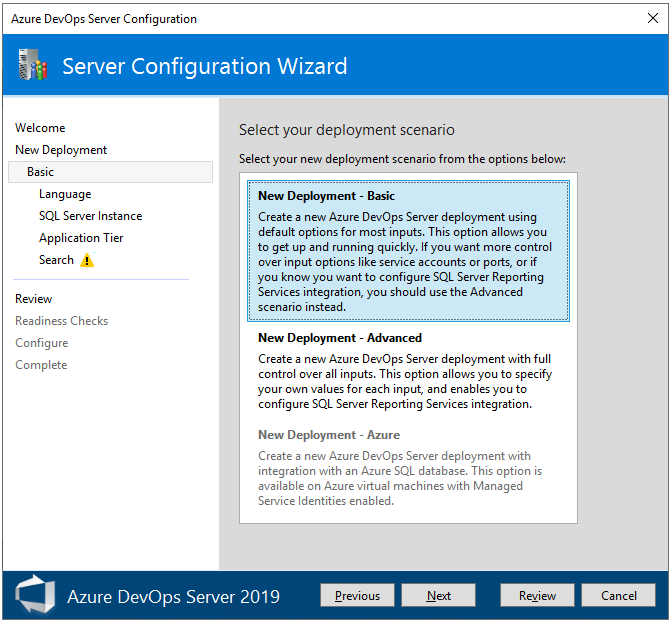 Install on single server - Azure DevOps | Microsoft Learn Install on single server - Azure DevOps | Microsoft Learn