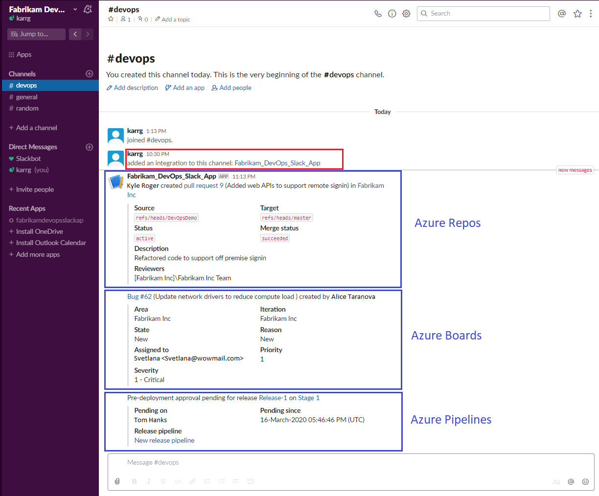 Create a service hook with Slack - Azure DevOps | Microsoft Learn Create a service hook with Slack - Azure DevOps | Microsoft Learn