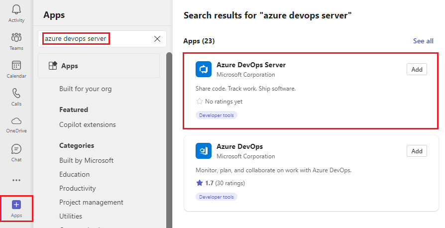 Azure Devops Integration With Microsoft Teams Azure Devops Microsoft Learn