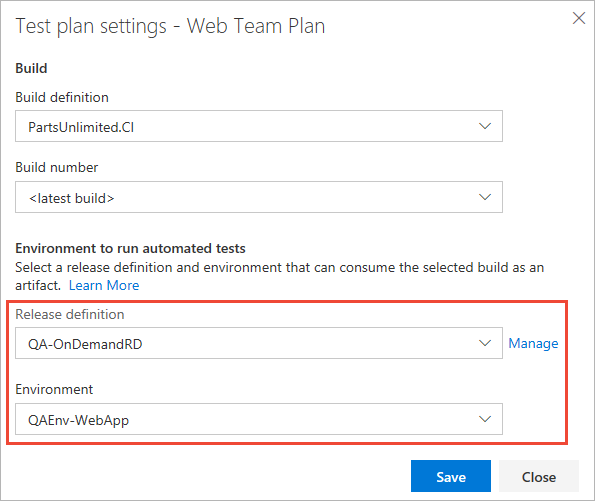 Run automated tests from test plans - Azure Test Plans | Microsoft Learn Run automated tests from test plans - Azure Test Plans | Microsoft Learn