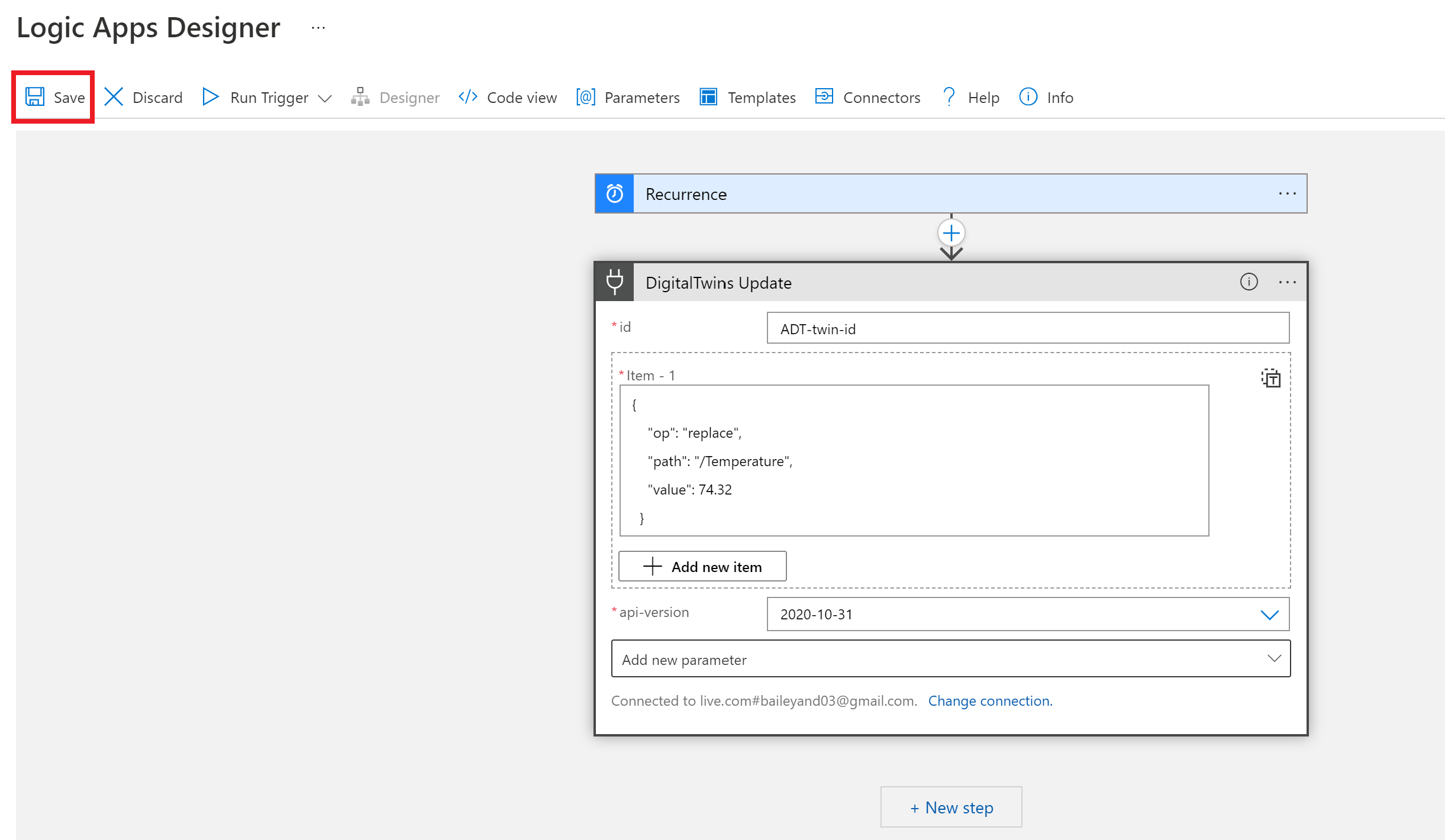 Integrate With Logic Apps Azure Digital Twins Microsoft Learn