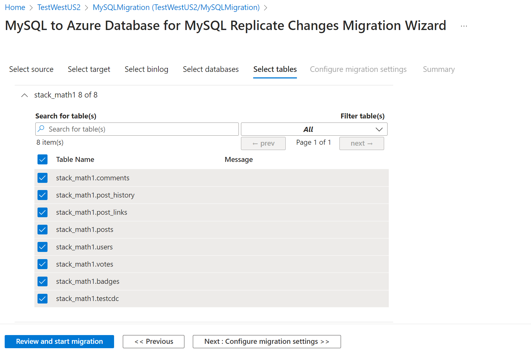 Tutorial Migrate From Mysql To Azure Database For Mysql Flexible Server Using Dms Replicate