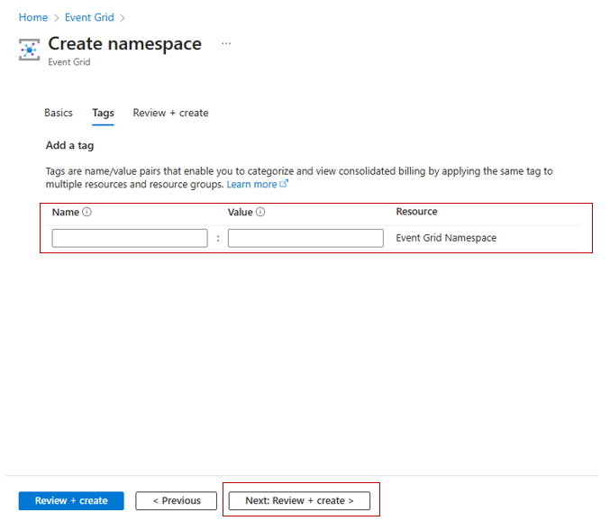 Create View And Manage Azure Event Grid Namespaces Preview Azure Event Grid Microsoft Learn