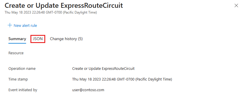 Get operation correlation ID from Activity Log - Azure ExpressRoute ... Get operation correlation ID from Activity Log - Azure ExpressRoute ...