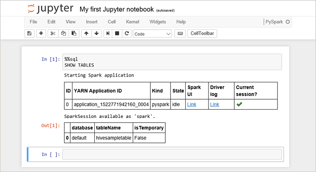 Quickstart Create Apache Spark Cluster On Azure Hdinsight With Azure Powershell Microsoft Learn
