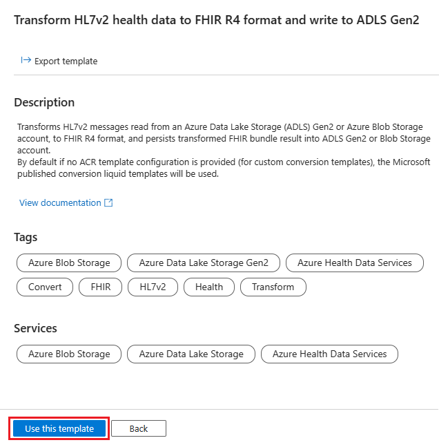 Transform HL7v2 data to FHIR R4 with $convert-data in the FHIR service ... Transform HL7v2 data to FHIR R4 with $convert-data in the FHIR service ...
