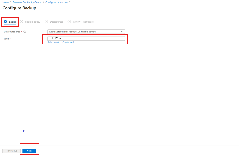Configure Backup For Azure Database For Postgresql Flexible Server Using Azure Portal Azure