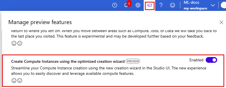 Create A Compute Instance Azure Machine Learning Microsoft Learn