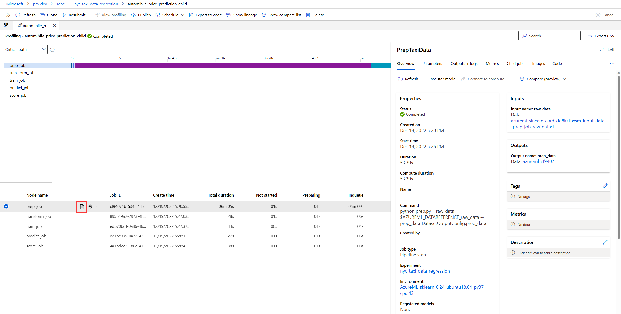 Debug pipeline performance issues - Azure Machine Learning | Microsoft ... Debug pipeline performance issues - Azure Machine Learning | Microsoft ...