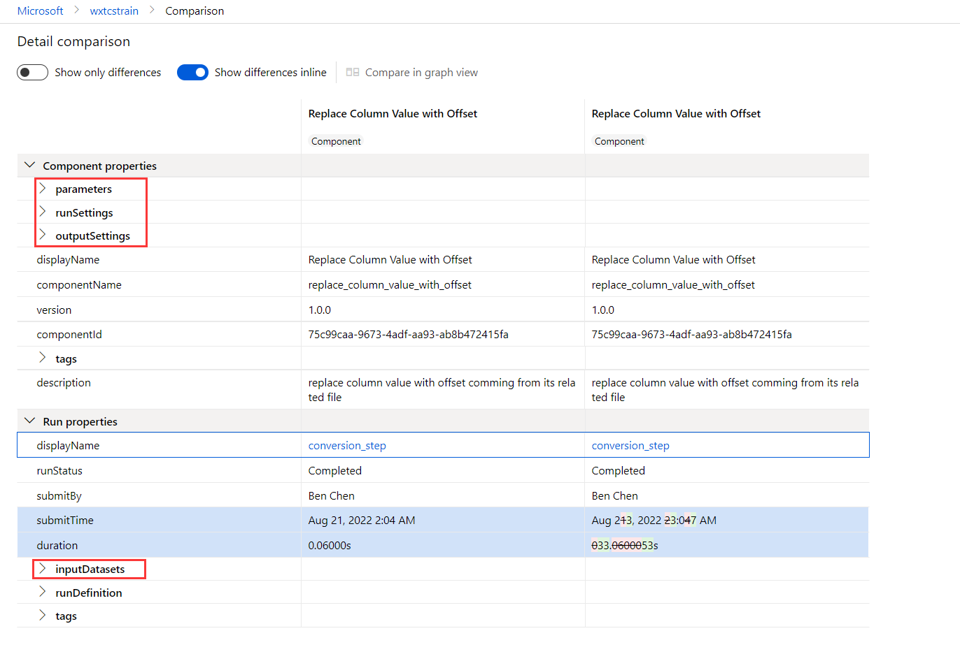Debug Pipeline Reuse Issues In Azure Machine Learning Azure Machine Learning Microsoft Learn