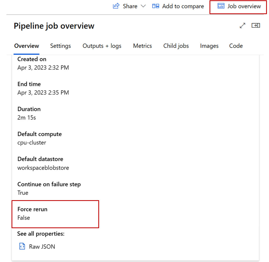 Debug pipeline reuse issues in Azure Machine Learning - Azure Machine ... Debug pipeline reuse issues in Azure Machine Learning - Azure Machine ...