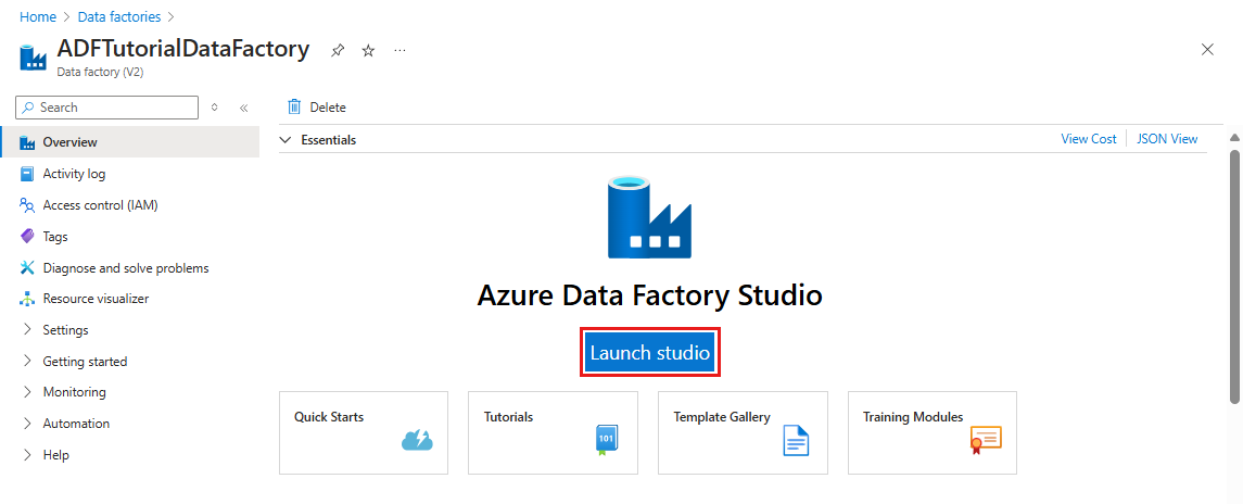 Run batch endpoints from Azure Data Factory - Azure Machine Learning ... Run batch endpoints from Azure Data Factory - Azure Machine Learning ...