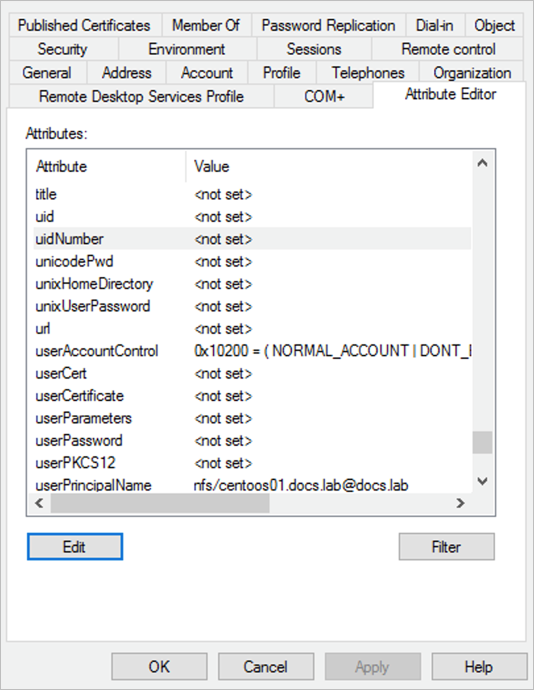 Enable Active Directory Domain Services Ad Ds Ldap Authentication For Nfs Volumes Microsoft