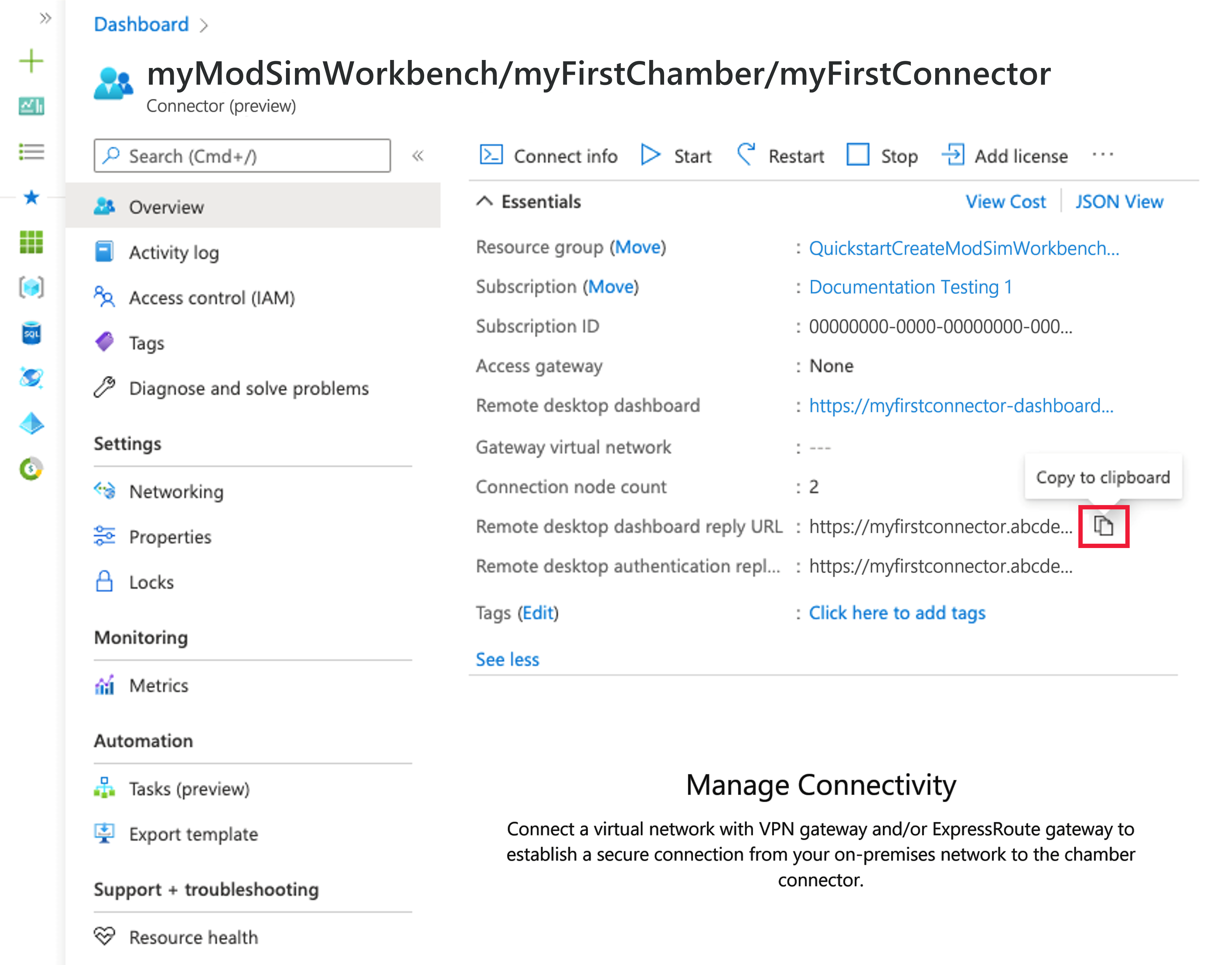 Set Up Networking Azure Modeling And Simulation Workbench Microsoft Learn 7660