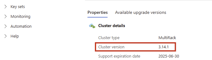 Azure Operator Nexus How To Check Runtime Version For Azure Operator Nexus Microsoft Learn