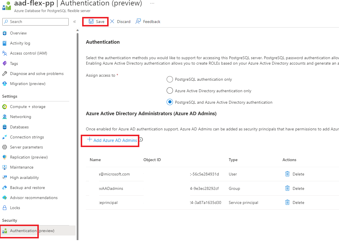 Use Azure Active Directory For Authentication With Azure Database For Postgresql Flexible