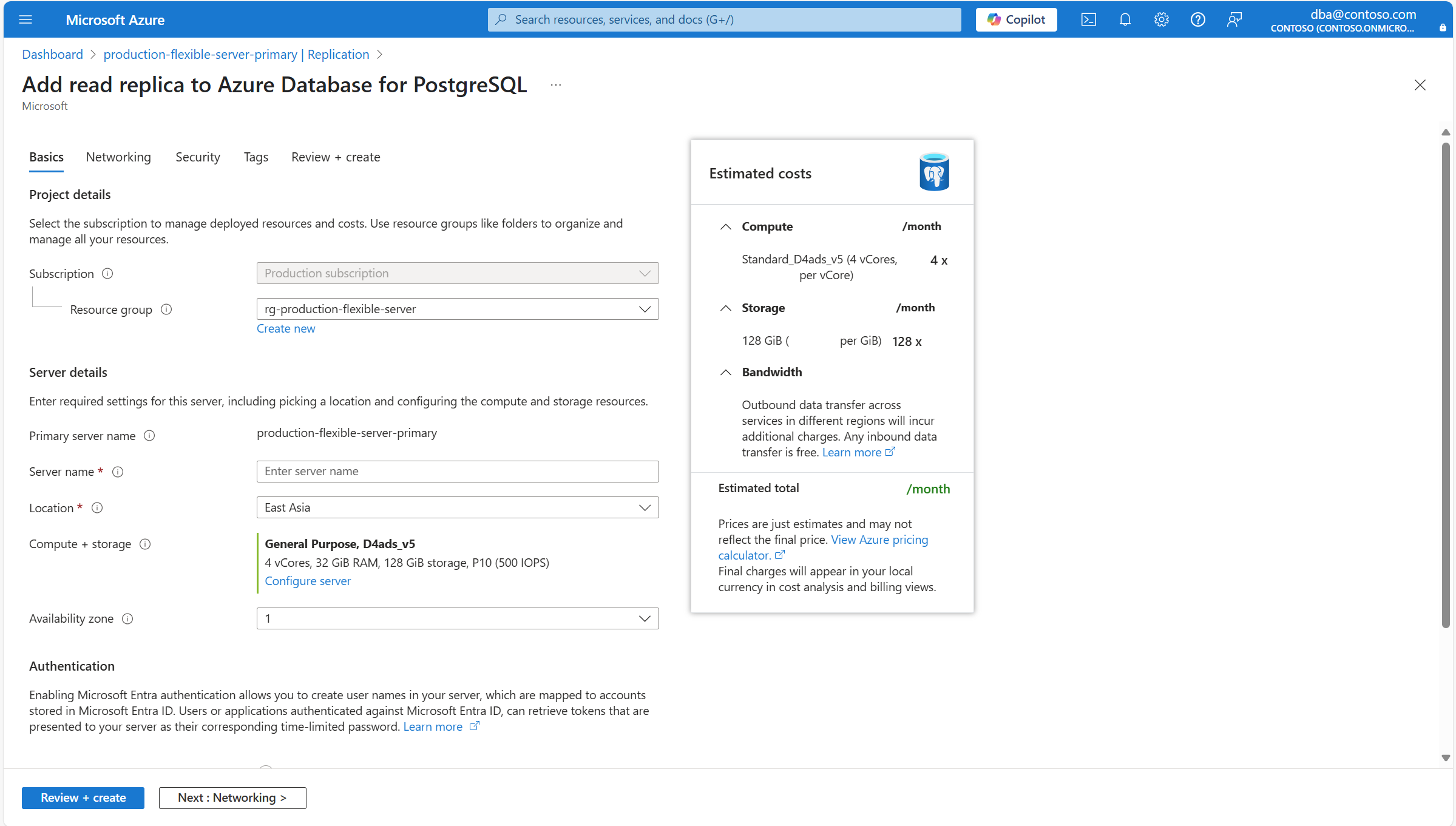 Create A Read Replica Azure Database For Postgresql Flexible Server Microsoft Learn