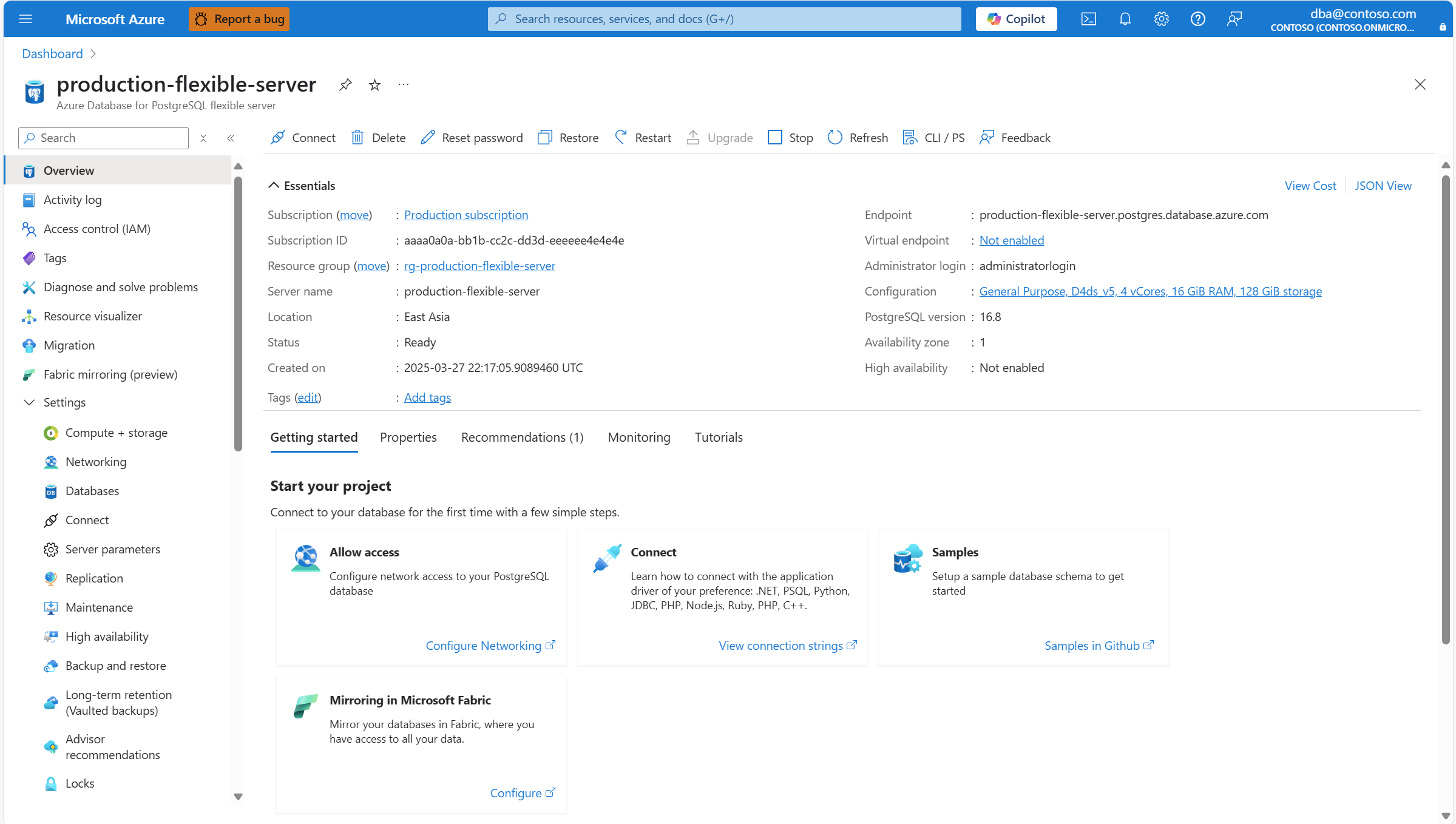 Restore To Latest Restore Point Azure Database For Postgresql Flexible Server Microsoft Learn