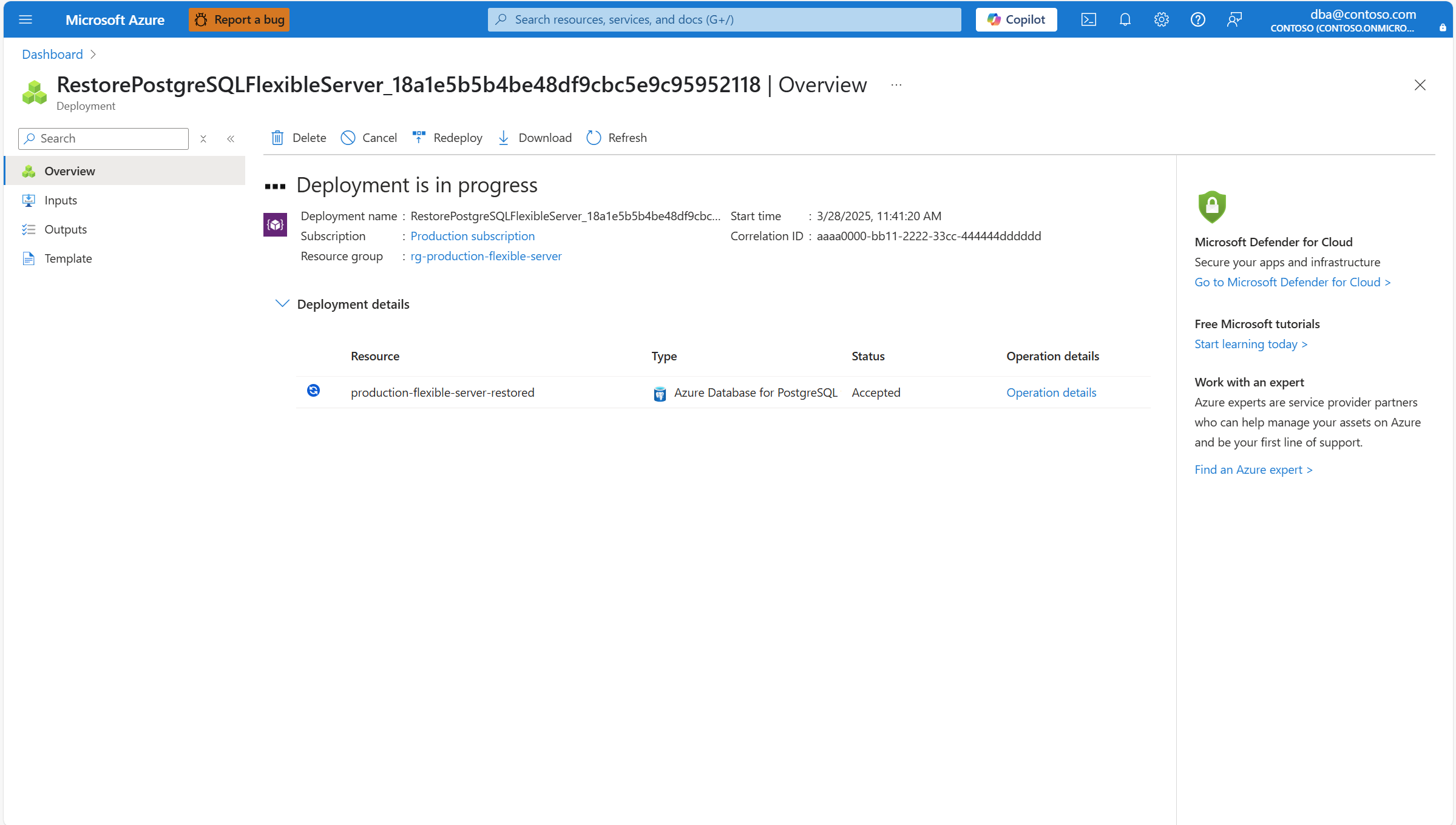 Restore To Latest Restore Point Azure Database For Postgresql Flexible Server Microsoft Learn
