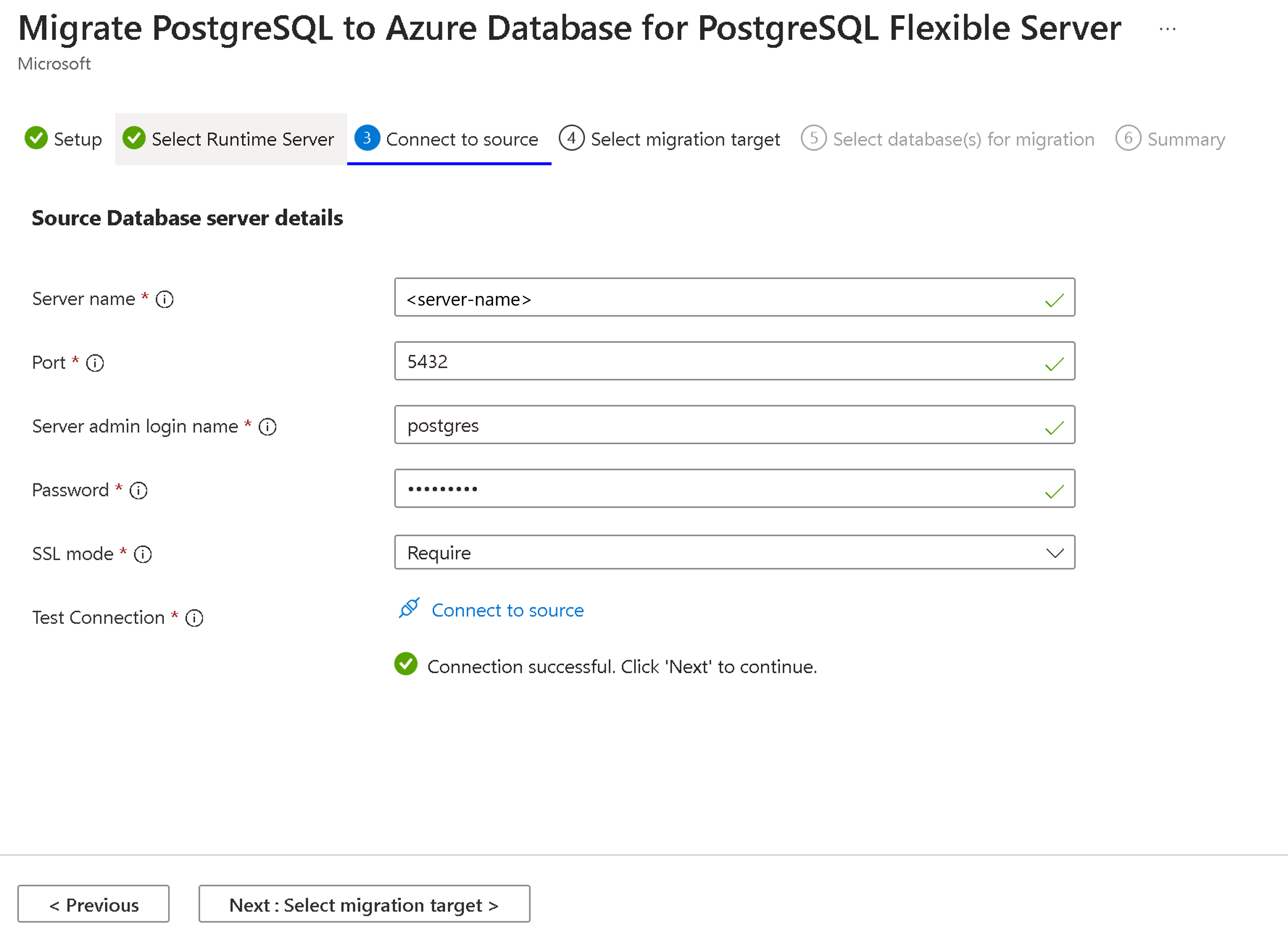 Migrate From Amazon Aurora Online By Using The Migration Service Azure Database For Postgresql