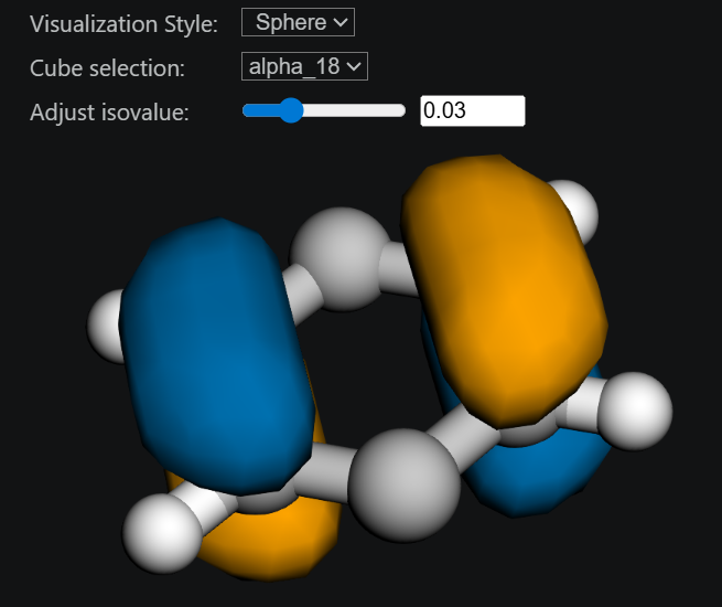 How to use the molecule visualizer with QDK for chemistry - Azure ...