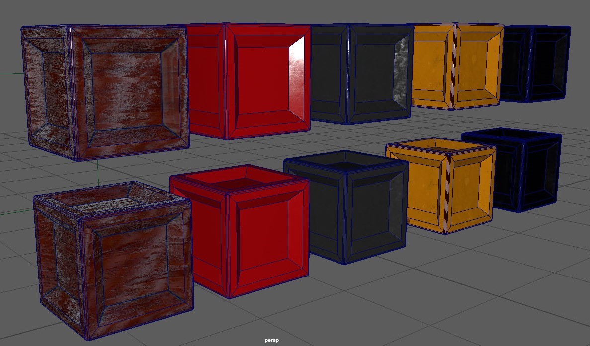 Set Up Physically Based Rendering Materials In Maya Azure Remote Rendering Microsoft Learn