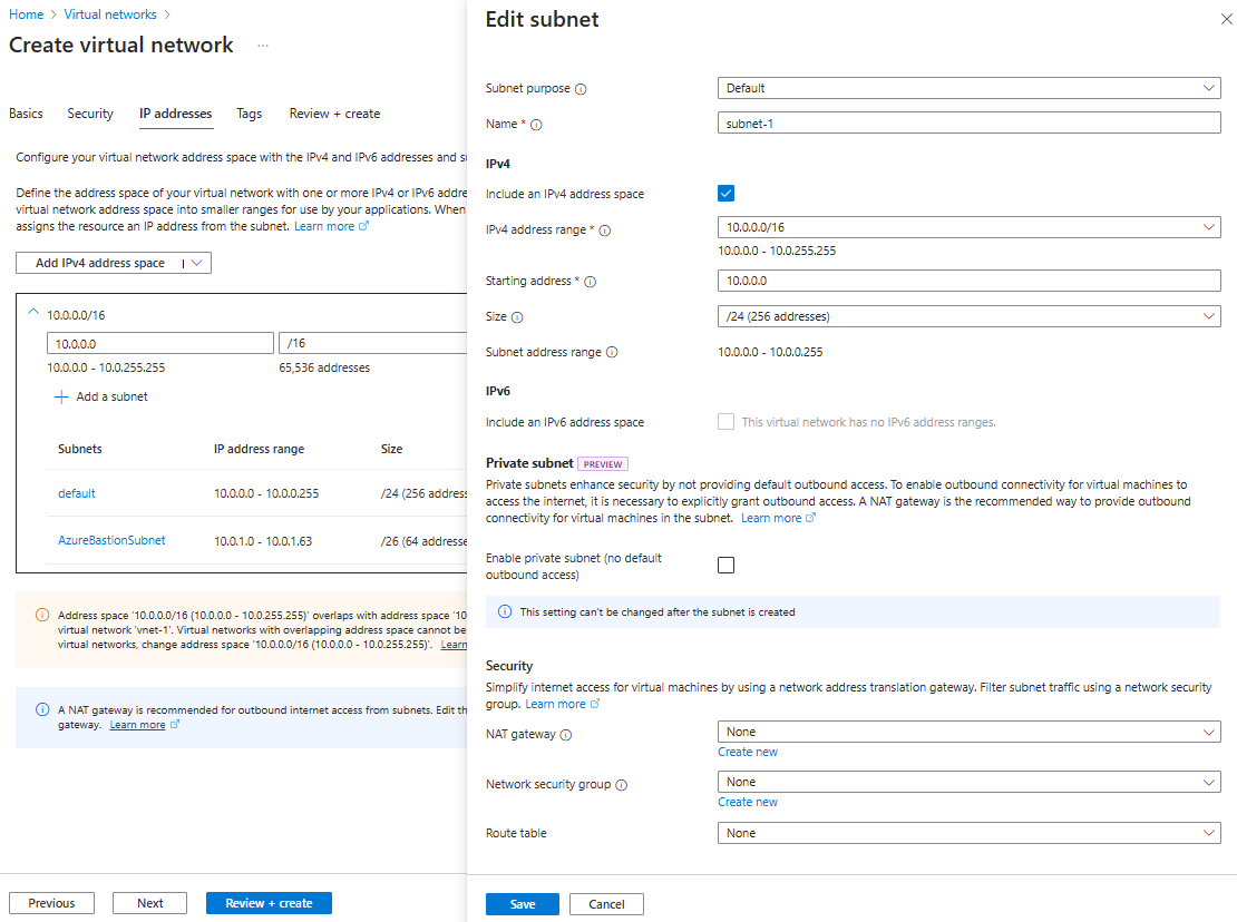 Tutorial Configure Dual Stack Outbound Connectivity With A Nat Gateway And A Public Load