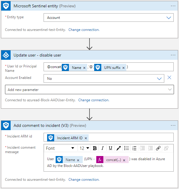Recommended Microsoft Sentinel Playbook Use Cases Templates And Examples Microsoft Learn