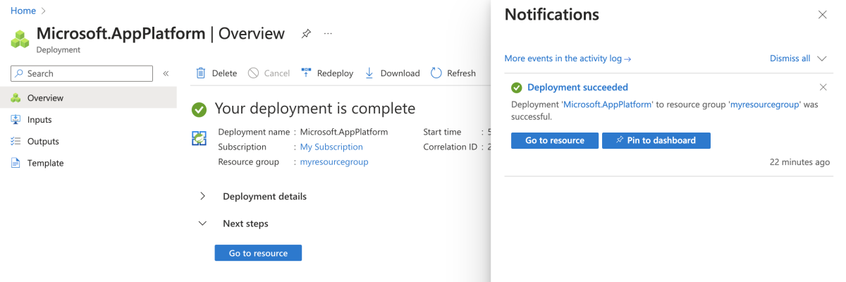 Quickstart Deploy Microservice Applications To Azure Spring Apps Microsoft Learn