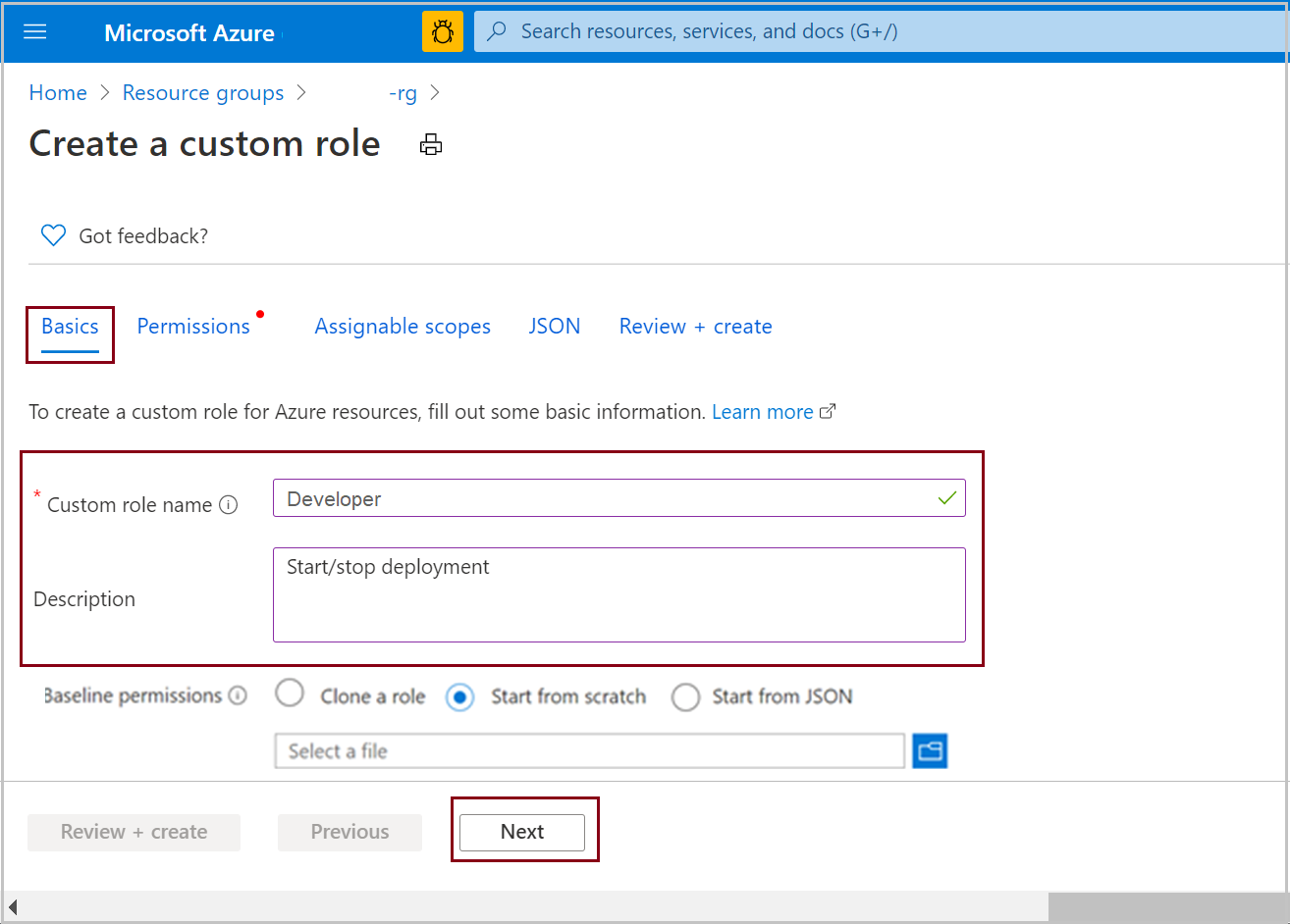 Use Permissions In Azure Spring Apps Microsoft Learn