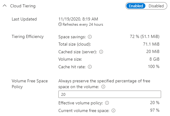 Monitor Azure File Sync Cloud Tiering Microsoft Learn